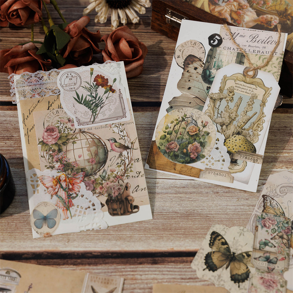 Vintage Paper and Sticker Kit – ViVi Stationery