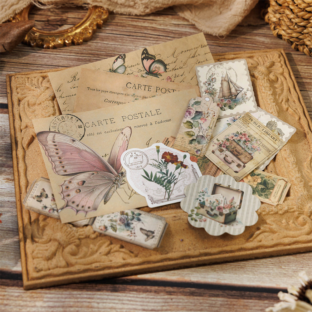 Vintage Paper and Sticker Kit – ViVi Stationery