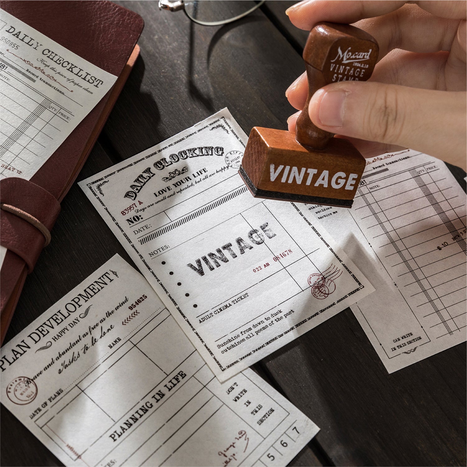 Retro Moment Notepad for Scrapbooking and Journaling – ViVi Stationery