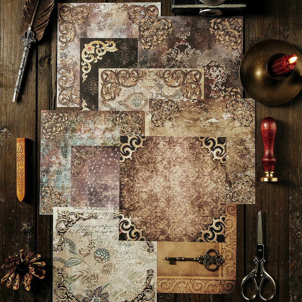Baroque Palace Scrapbook Paper – ViVi Stationery