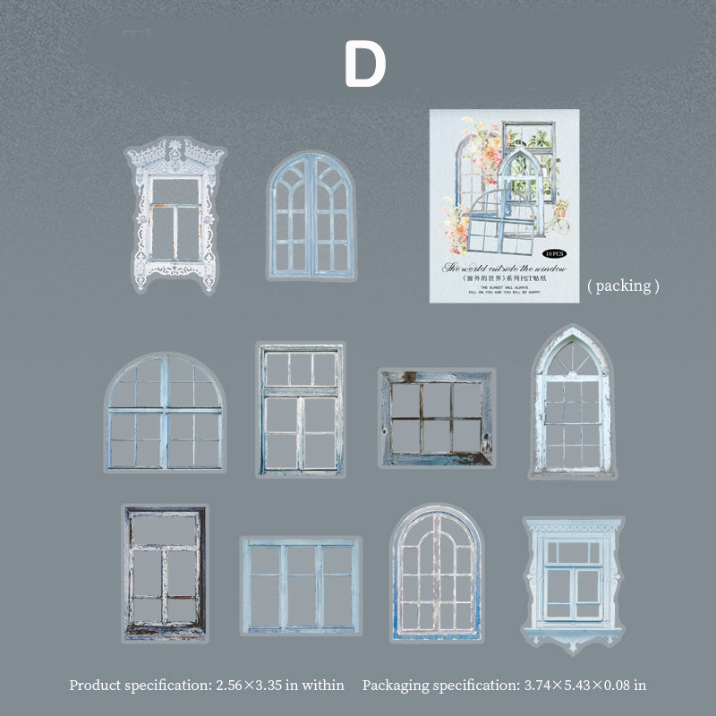 Vintage Window Sticker – ViVi Stationery