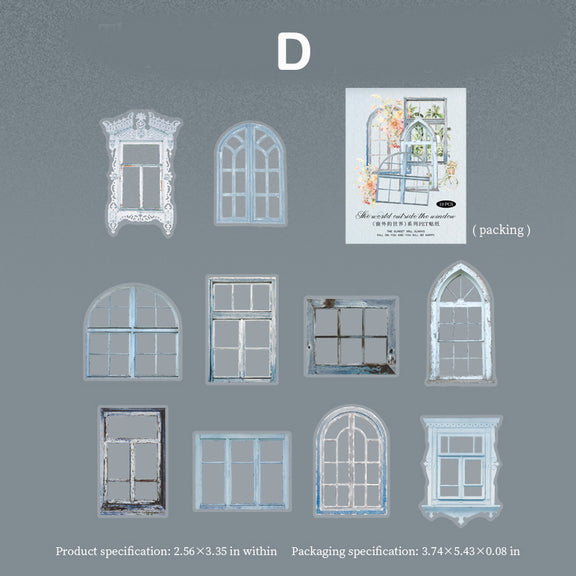 Vintage Window Sticker – ViVi Stationery