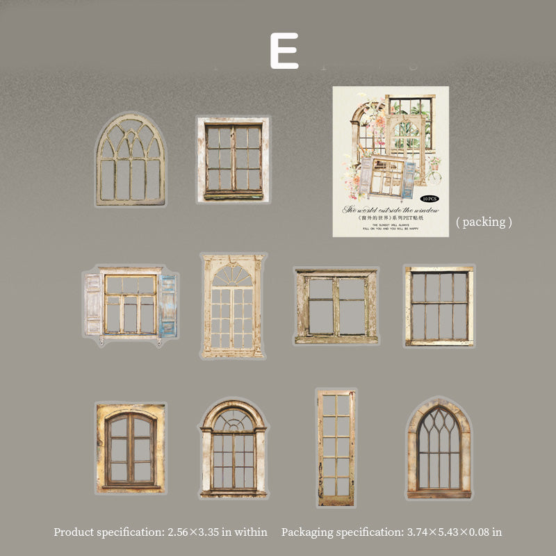 Vintage Window Sticker – ViVi Stationery
