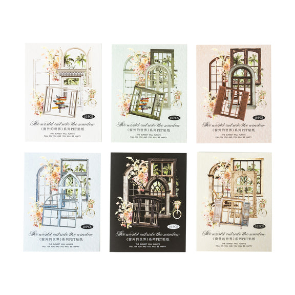 Vintage Window Sticker – ViVi Stationery