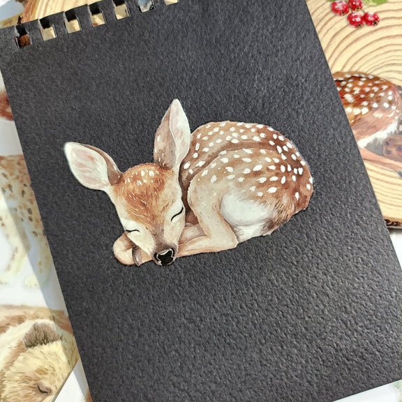 Waterproof Forest Animal Transfer Sticker 3 Sheets – ViVi Stationery
