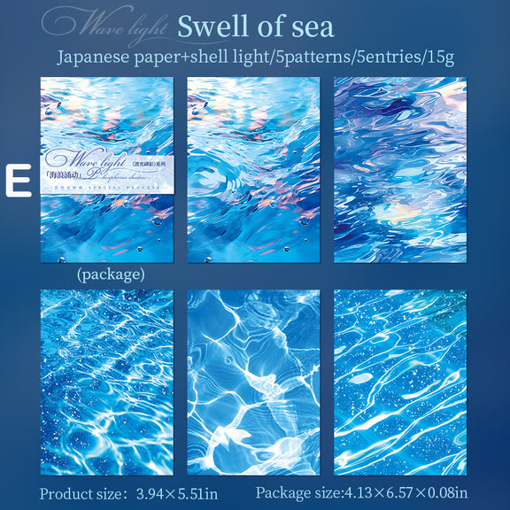Wave Light Washi Sticker – ViVi Stationery