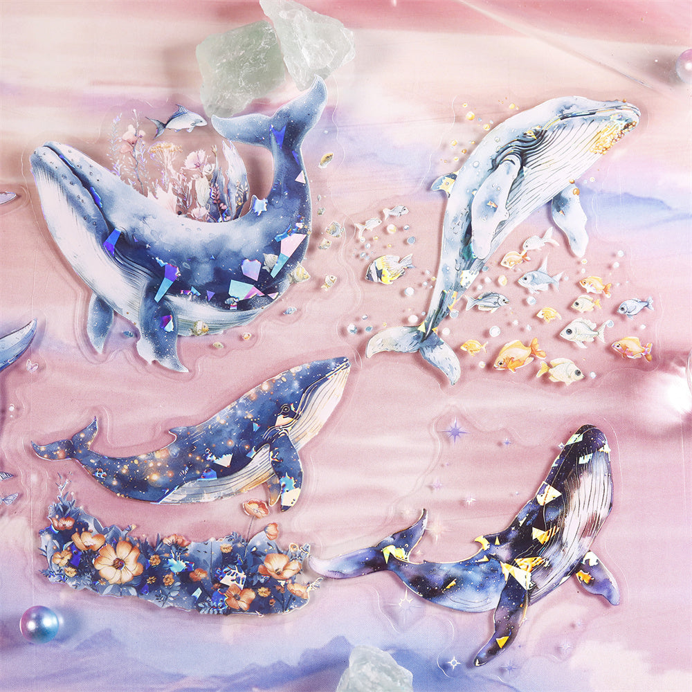 Whale Sticker – ViVi Stationery