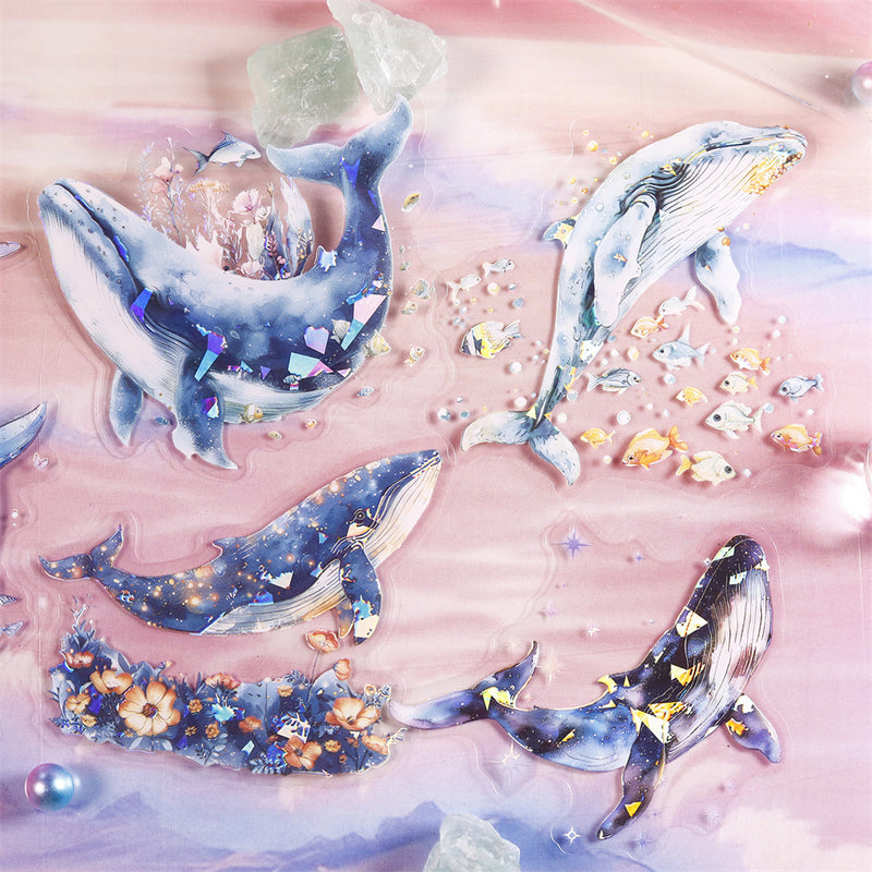 Whale Sticker – ViVi Stationery