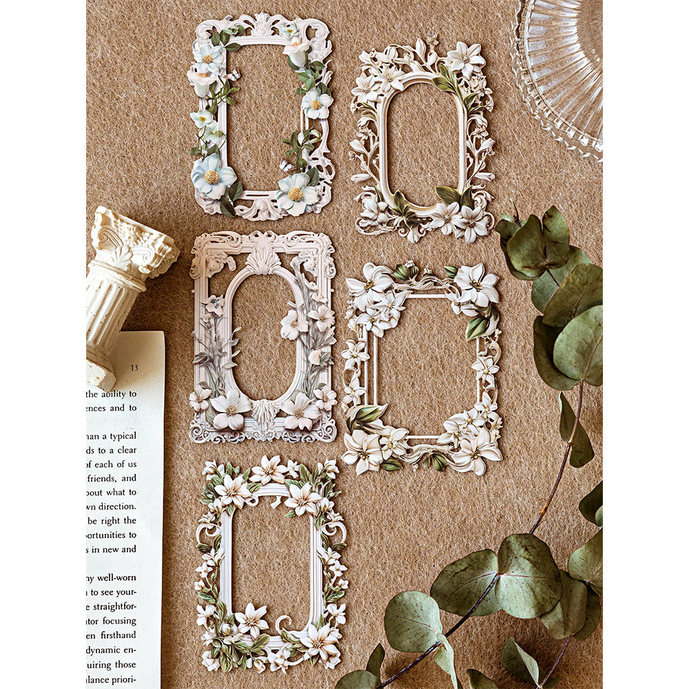 Floral Decorative Border Paper for Scrapbooking and Journaling – ViVi ...