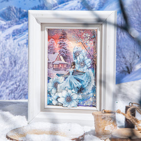 Winter Snow Scrapbook Paper – ViVi Stationery