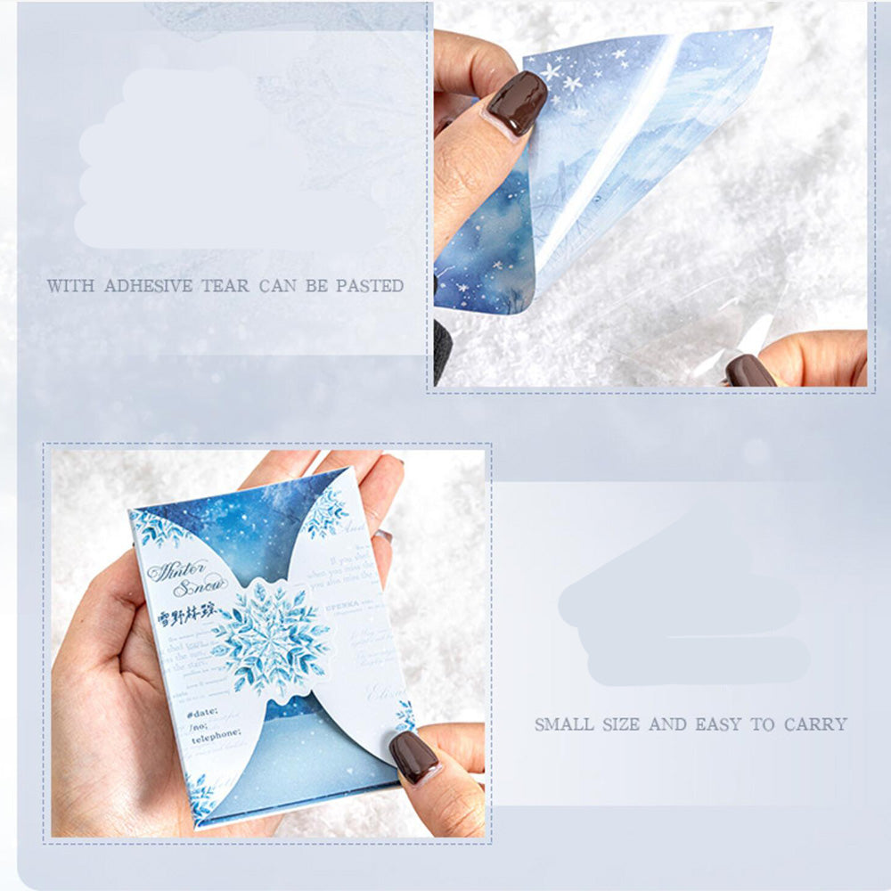 Winter Snow Sticker – ViVi Stationery