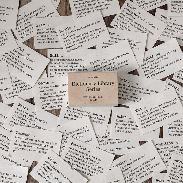 Words Dictionary Decorative Paper For Scrapbooking and Journaling ...