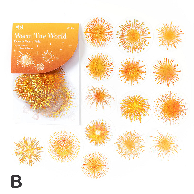Fireworks Stickers for Scrapbooking and Card Making – ViVi Stationery