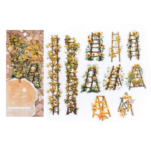 Floral Ladder Stickers – ViVi Stationery