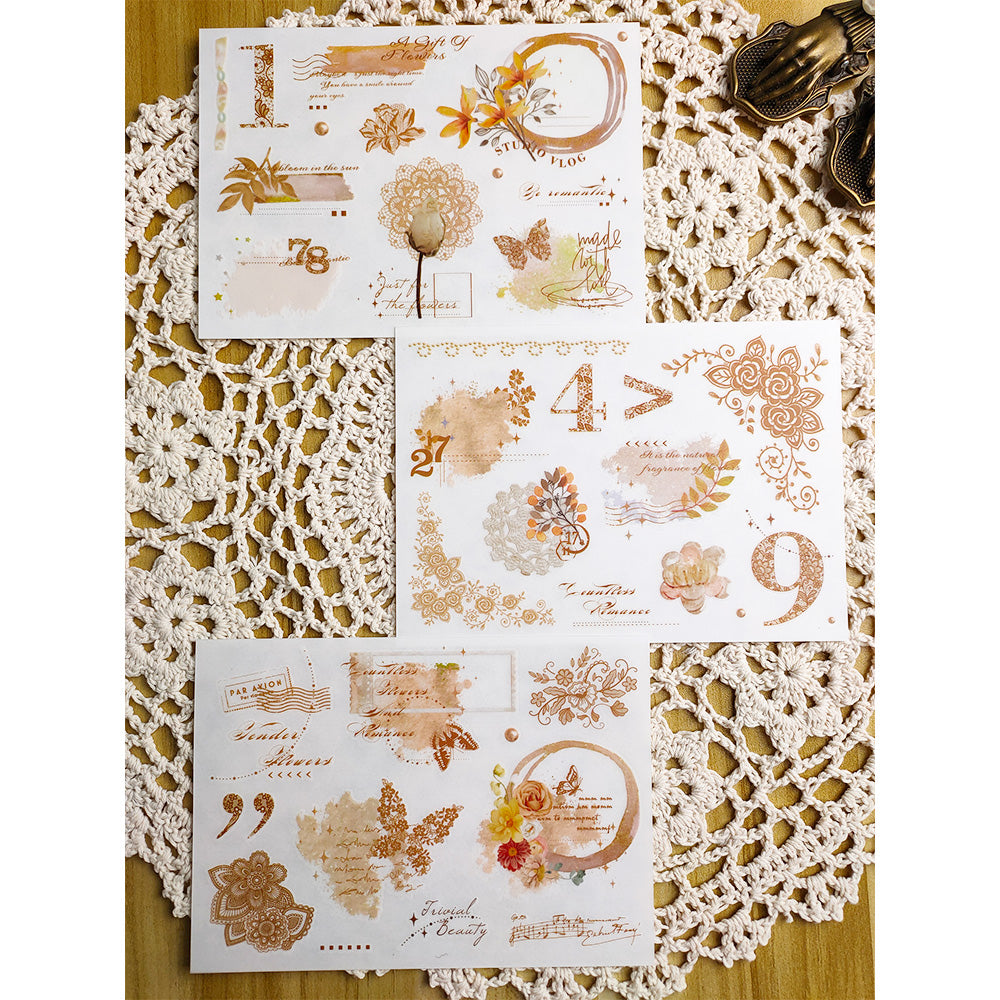 Rococo Dream Rub-on Sticker for Scrapbooking and Journaling – ViVi ...