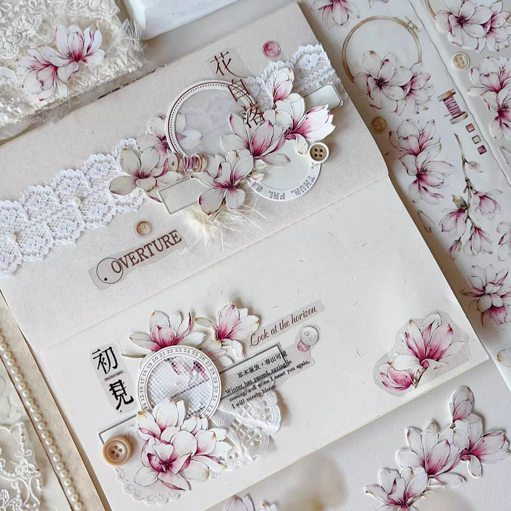 Yulan Flower PET Tape – ViVi Stationery