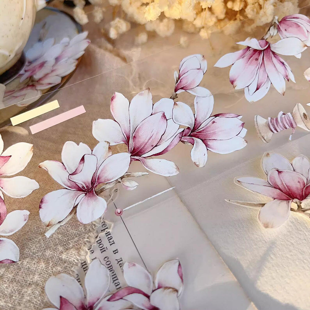 Yulan Flower PET Tape – ViVi Stationery