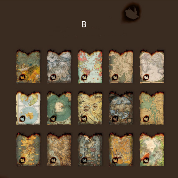 Vintage Burn Mark Paper for Junk Journal and Scrapbooking – ViVi Stationery