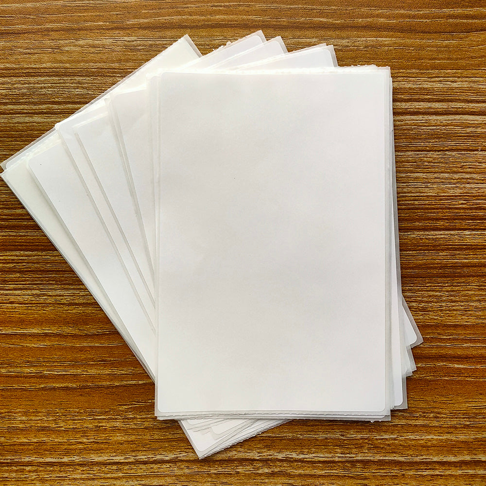 White Blank Sticker for Scrapbooking and Washi Tape – ViVi Stationery
