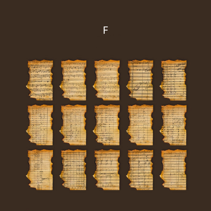 Vintage Burn Mark Paper for Junk Journal and Scrapbooking – ViVi Stationery