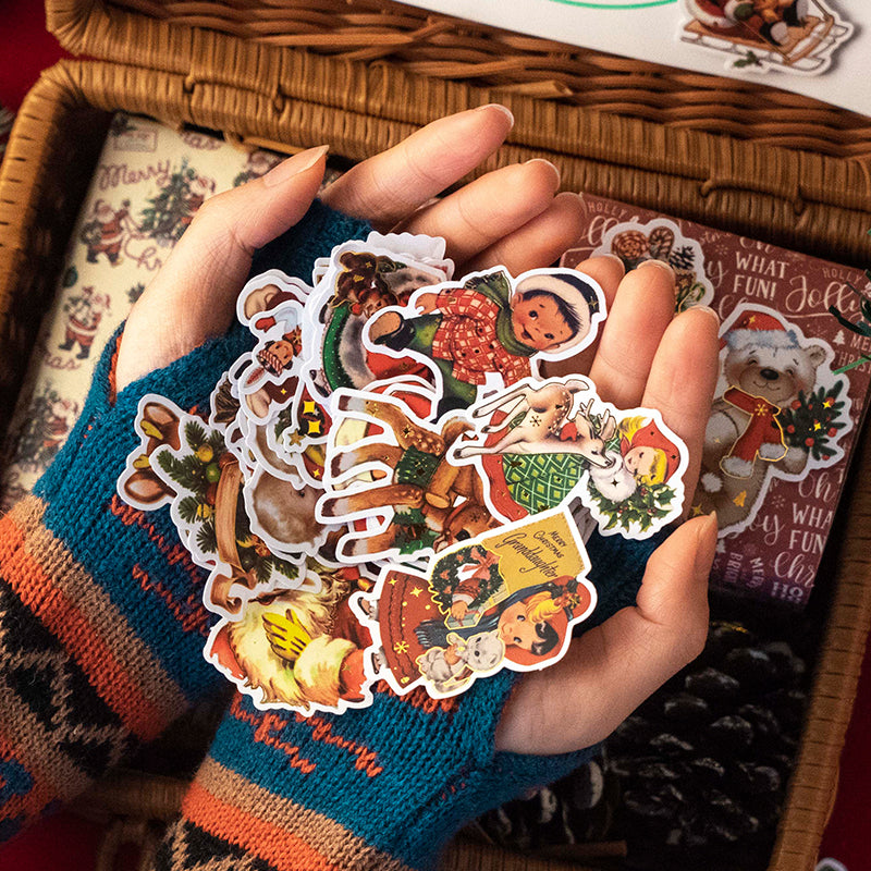 Christmas Holiday Stickers for Scrapbooking Journaling and Card Making ...