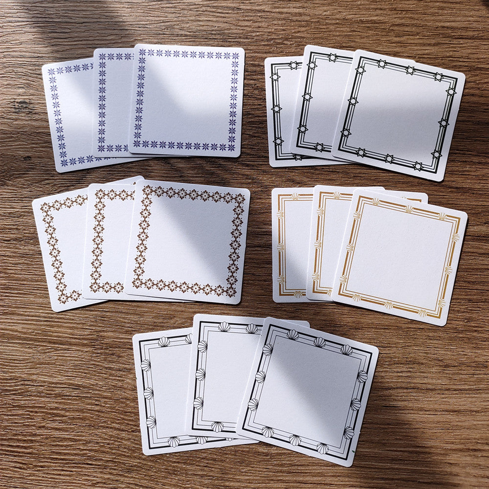 Vintage Frame Sticker for Junk Journal and Scrapbooking – ViVi Stationery