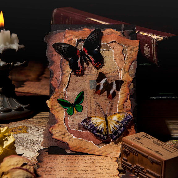 Vintage Burn Mark Paper for Junk Journal and Scrapbooking – ViVi Stationery