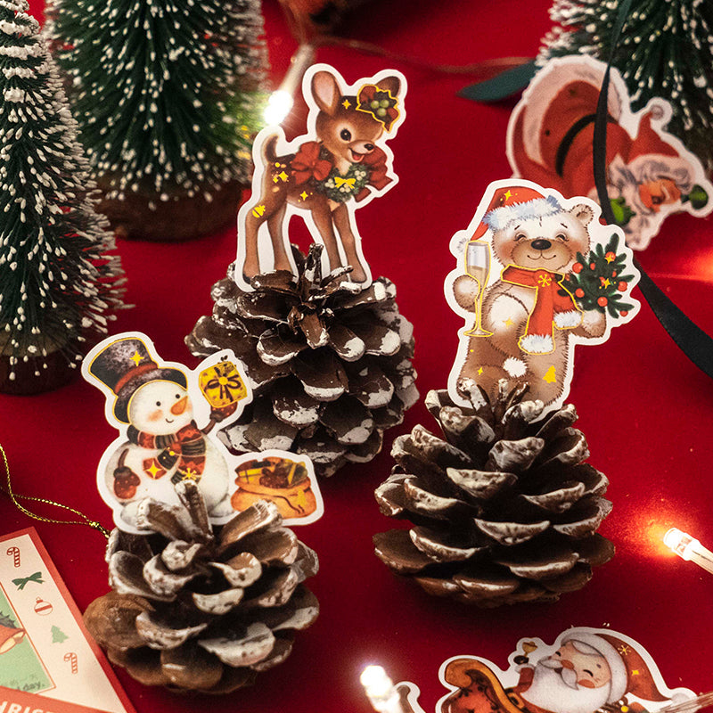 Christmas Holiday Stickers for Scrapbooking Journaling and Card Making ...