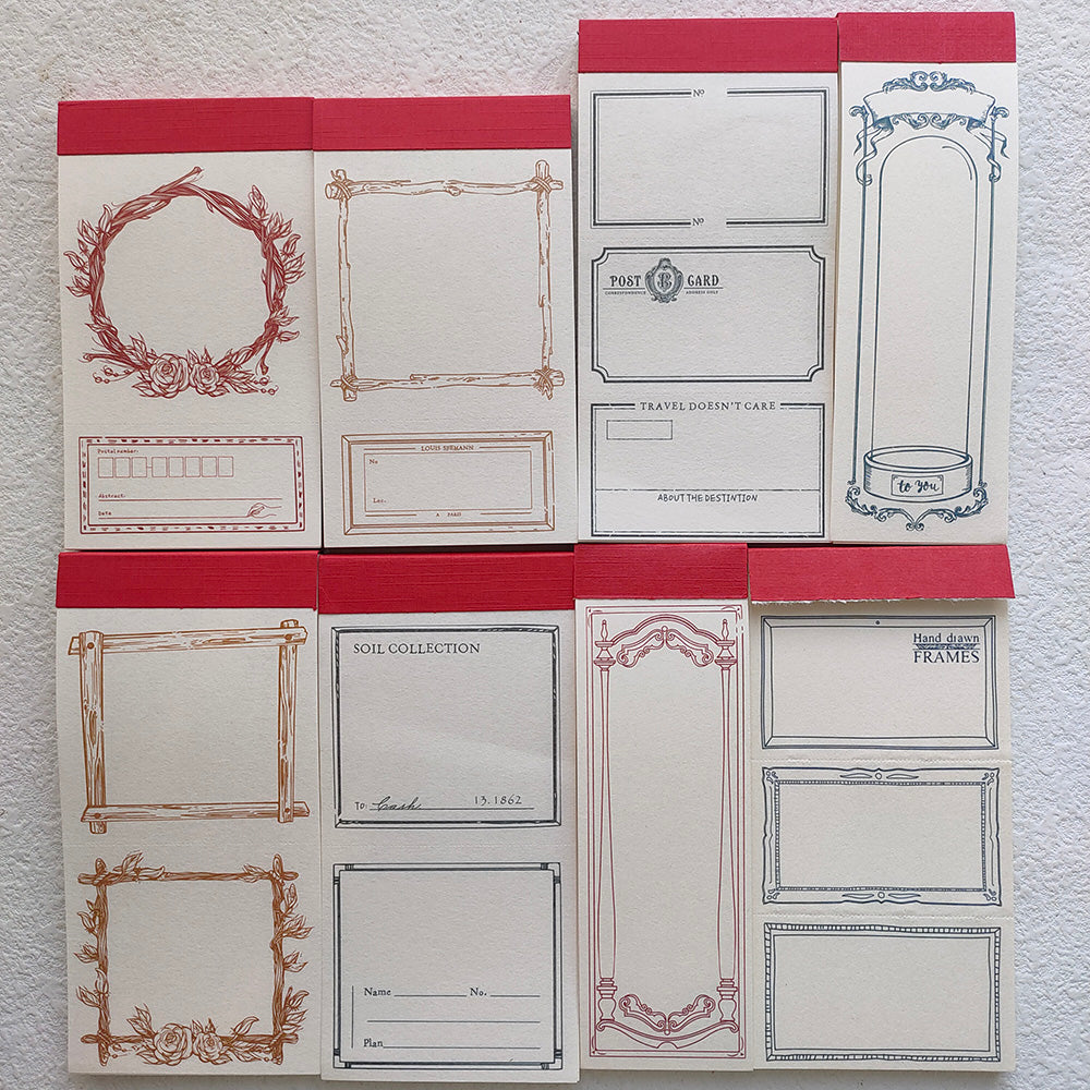 Carpenter's Hut Decorative Memo Pads for Scrapbook and Journal – ViVi ...