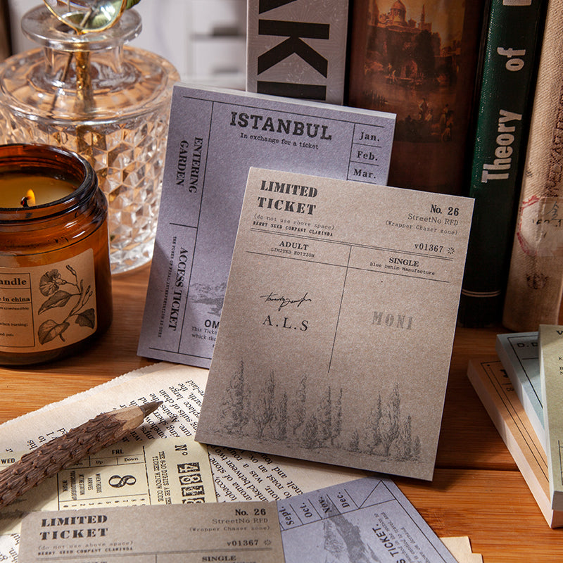 Travel Decorative Memo Papers for Scrapbook and Art Journal – ViVi ...