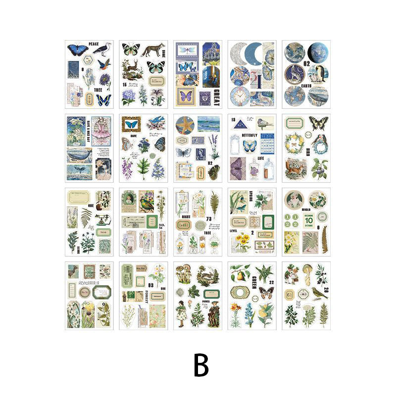 PET Sticker Book 20 Sheets for Scrapbook and Collage Journal – ViVi ...