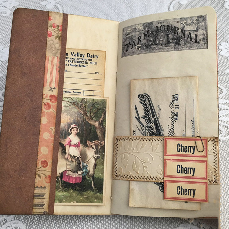 White Embossed Paper for Junk Journal and Scrapbooking – ViVi Stationery