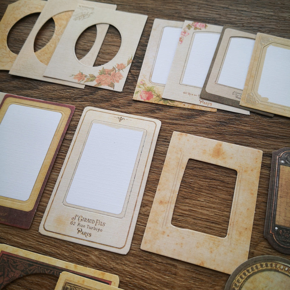 Vintage Frame Paper For Junk Journal and Scrapbooking – ViVi Stationery