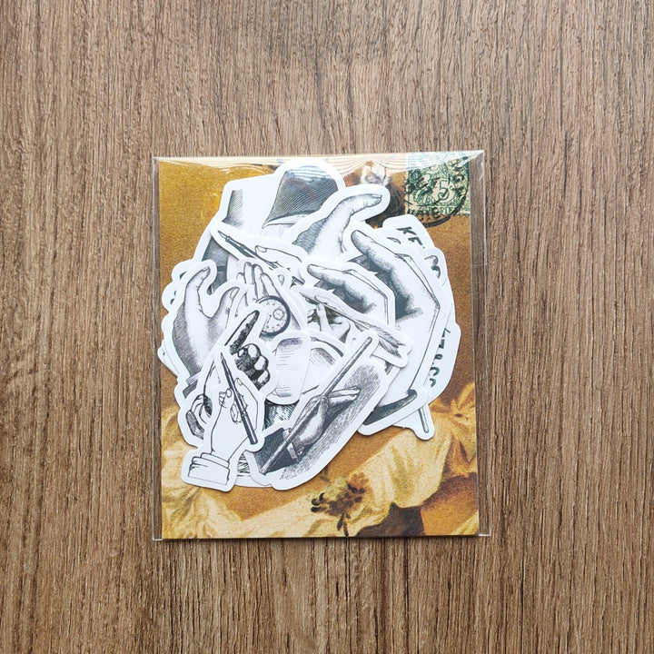 Vintage Style Decorative Hand Sticker For Scrapbooking Journal – ViVi ...
