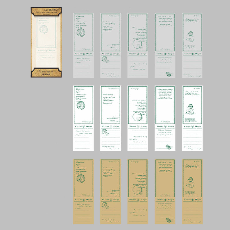 Vintage Master Letter Decorative Papers for Scrapbook and Art Journal ...