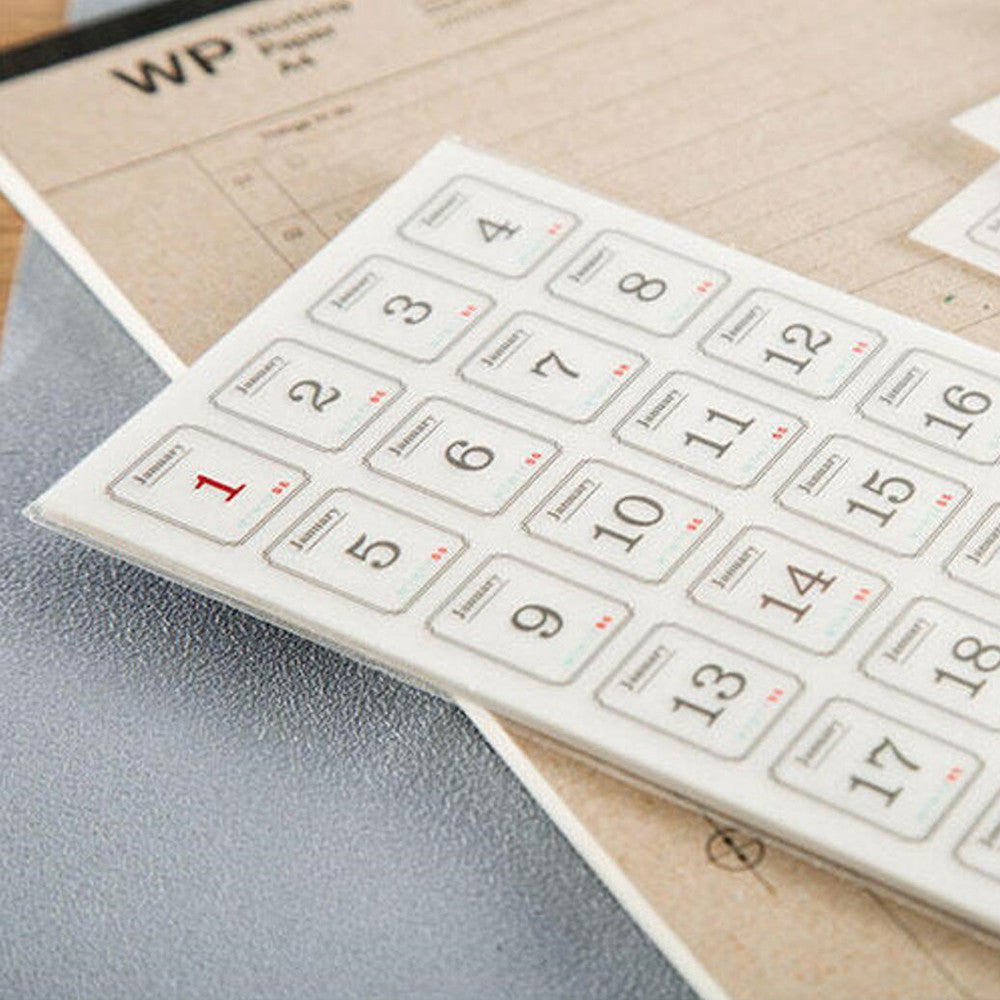 365 Day Calendar Stickers to Mark Specific Day for Daily Plan – ViVi ...