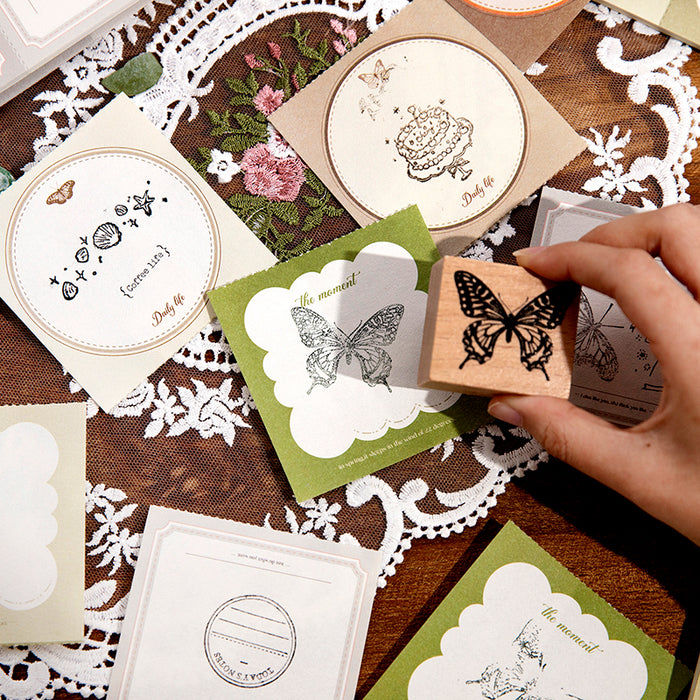 MGZC Time Hertz Decorative Notepad for Scrapbooking and Art Journal ...