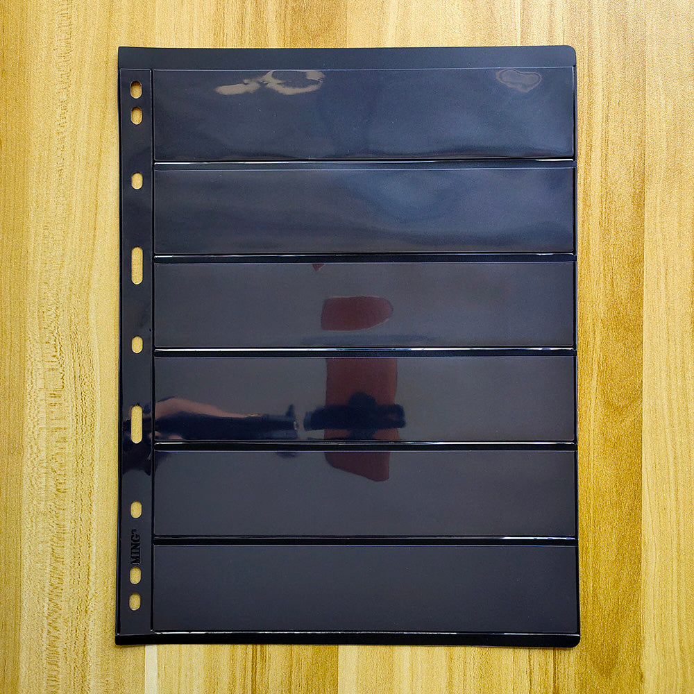 Organizer Sheets Black Double Sided for Scrapbook Paper and Sticker ...