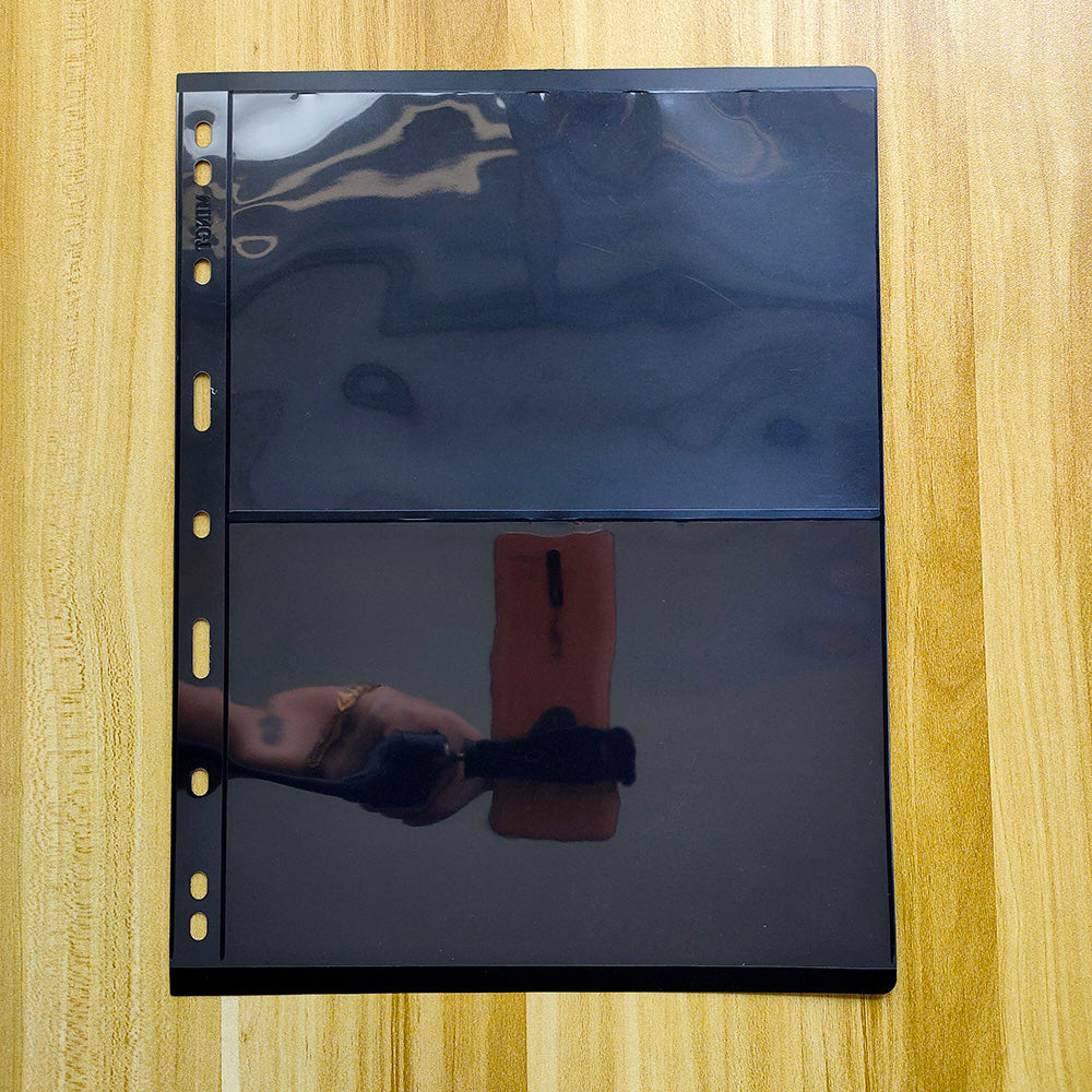 Organizer Sheets Black Double Sided for Scrapbook Paper and Sticker ...