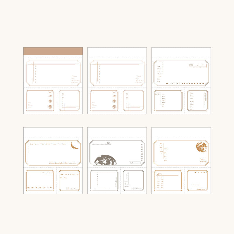 Decorative Border Memo Paper for Scrapbook and Collage Journal – ViVi ...