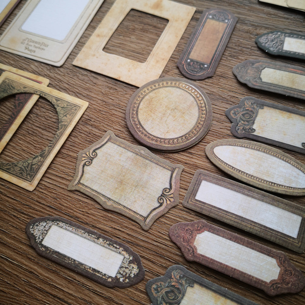 Vintage Frame Paper For Junk Journal and Scrapbooking#N# – ViVi Stationery