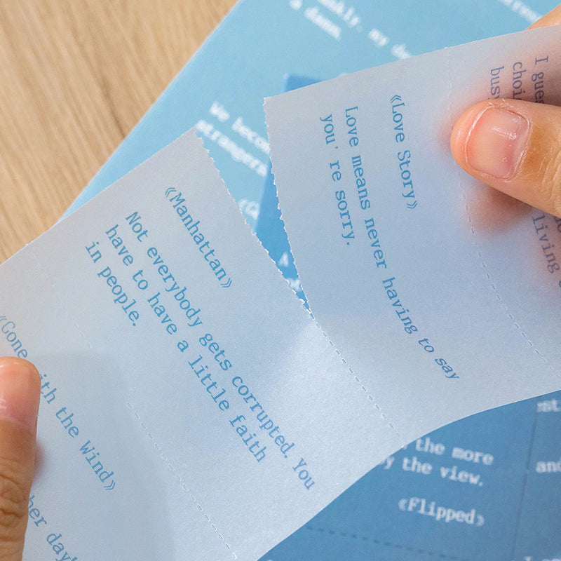 MOCARD Papeles con cita de registro emocional para álbumes de recortes ...