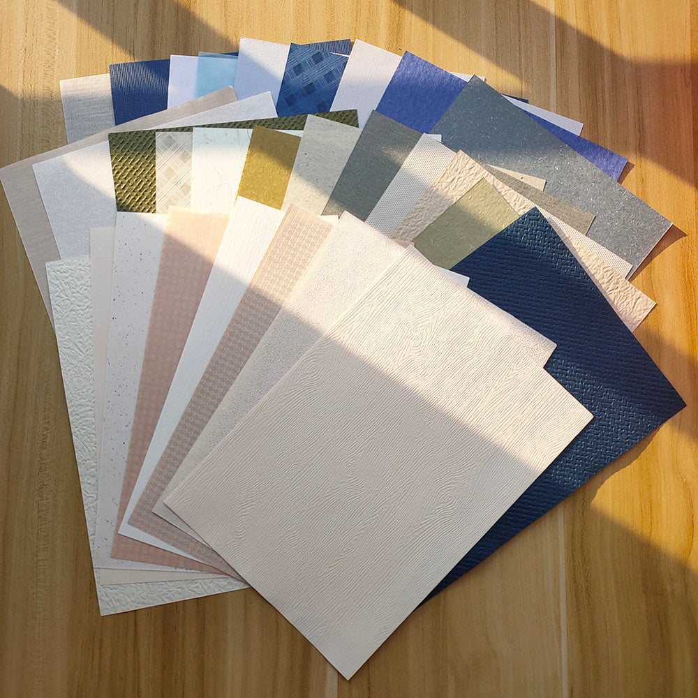 A5 Textured Scrapbook Paper 30PCS for Scrapbooking and Art Journal ...
