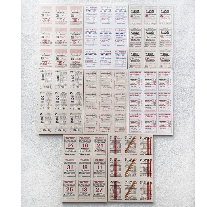 GOOD DAY Ticket Photo Gallery Scrapbook & Journal Decorative Paper ...
