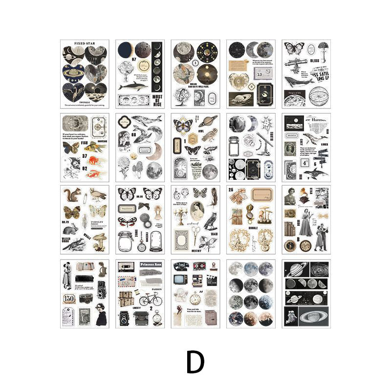 PET Sticker Book 20 Sheets for Scrapbook and Collage Journal – ViVi ...