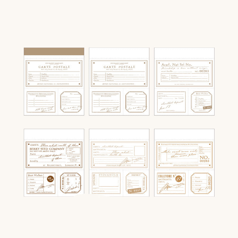 Decorative Border Memo Paper for Scrapbook and Collage Journal – ViVi ...