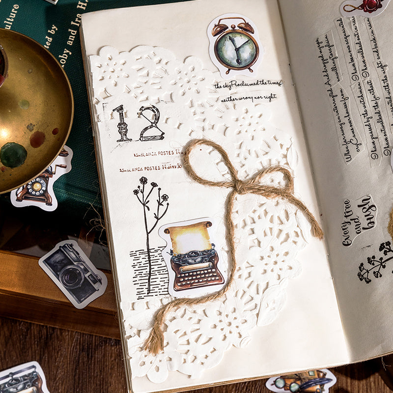 MOCARD Old Time Vintage Stickers for Scrapbooking and Junk Journal ...