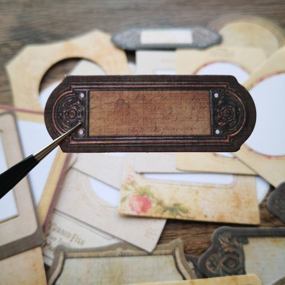 Vintage Frame Paper For Junk Journal and Scrapbooking – ViVi Stationery