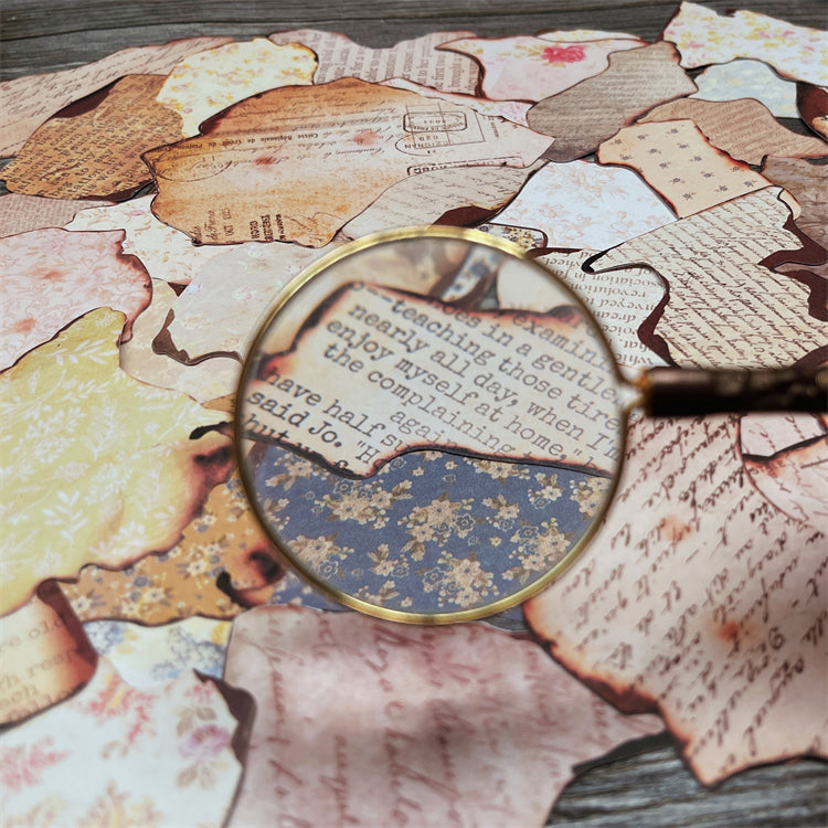 Vintage Burnt Edge Stickers for Junk Journal and Scrapbook – ViVi ...