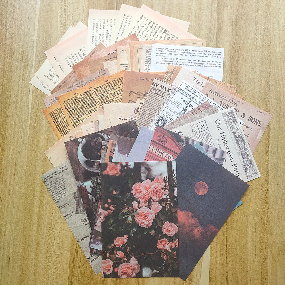 Vintage Scrapbook Papers for Scrapbooking and Junk Journal – ViVi ...